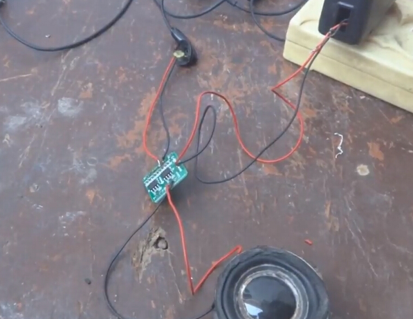 HT6872 2x3W Differential Power Amplifier Board Digital Class D Audio Power Amplifier Module 3.6-6.5V